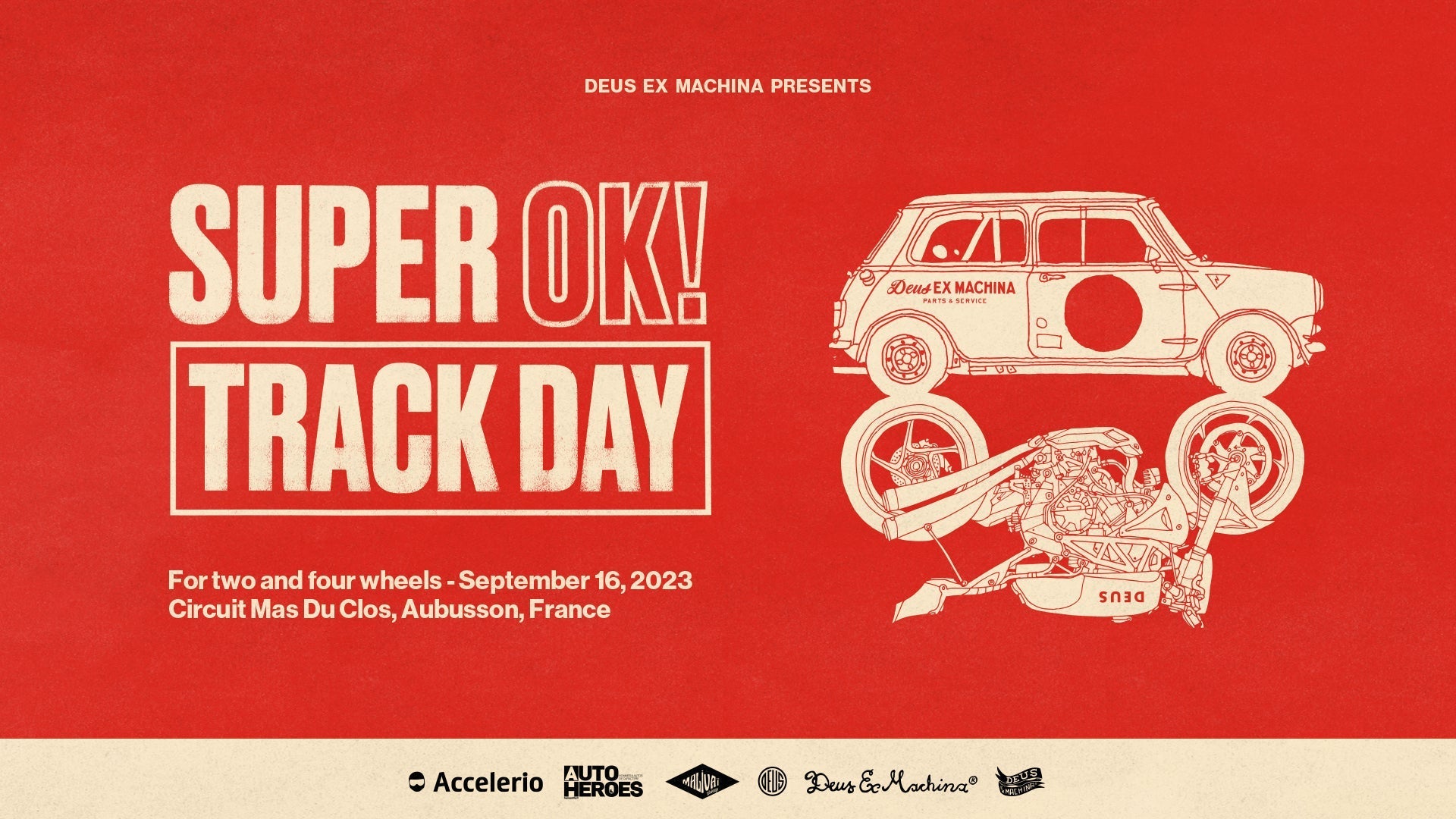 THE DEUS SUPER OK! TRACK DAY – Deus Ex Machina Australia