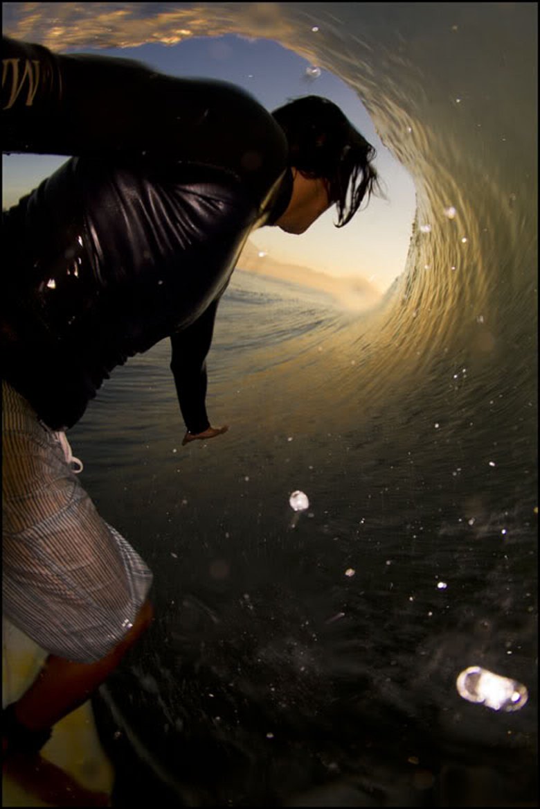 Another look from inside the barrel – Deus Ex Machina Australia
