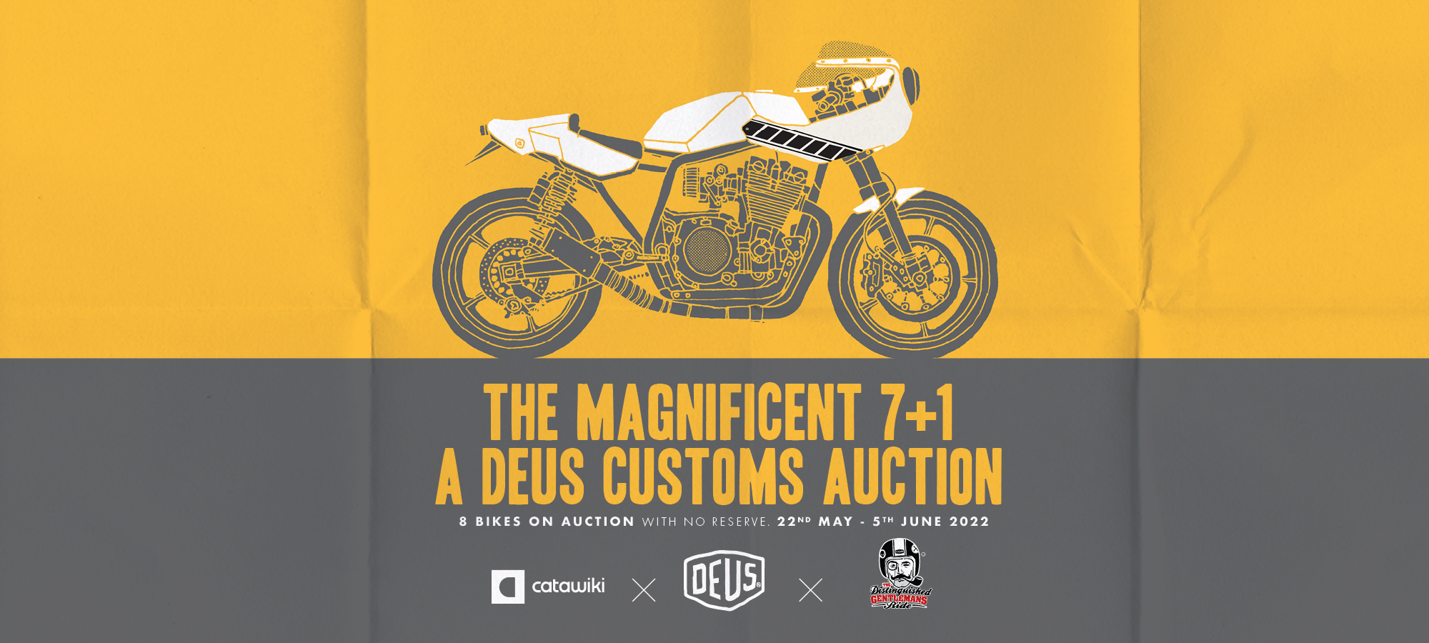 THE DEUS MAGINIFICENT 7+1 : A DEUS CUSTOMS BIKES AUCTION – Deus Ex ...