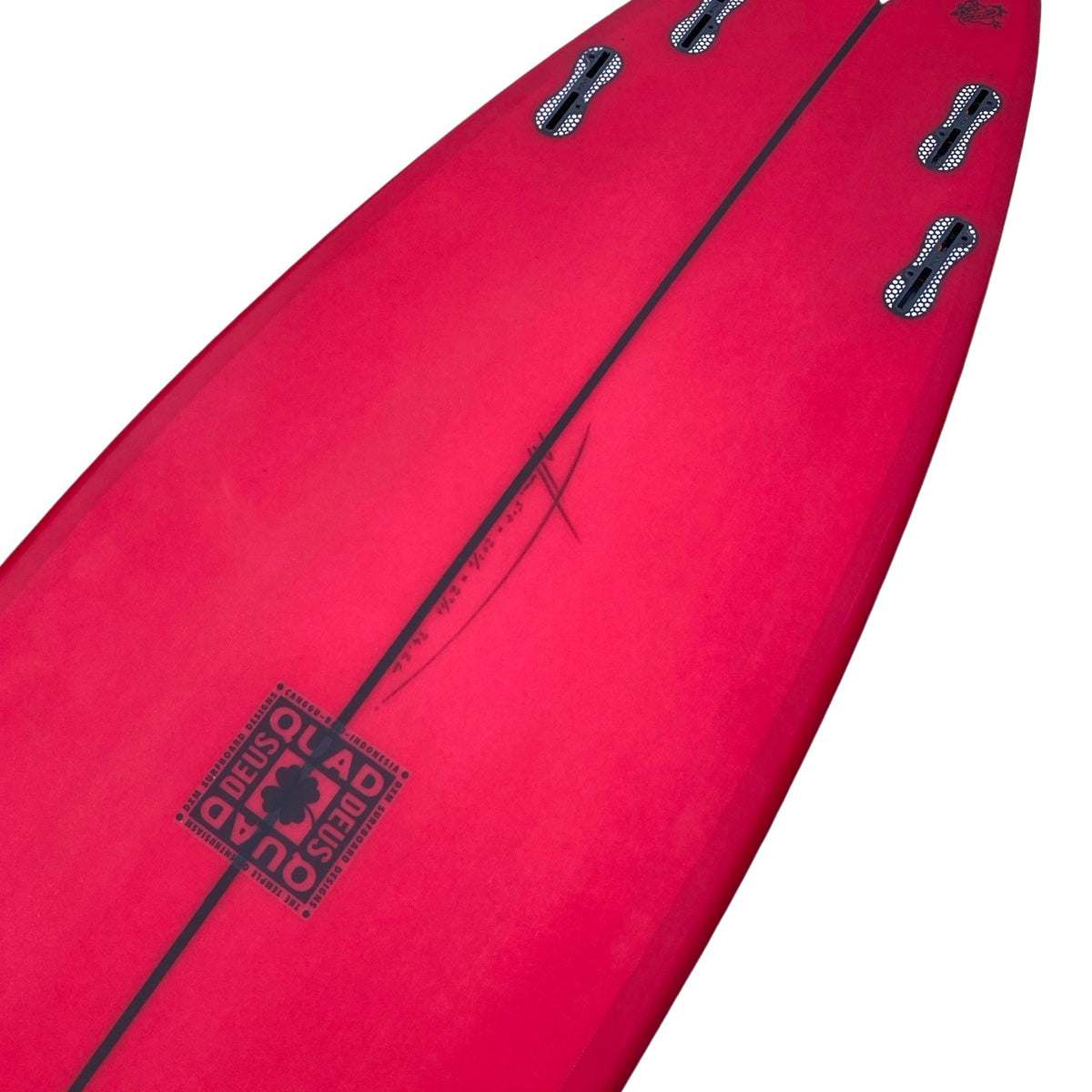 5'8 Quad Ply Red – Deus Ex Machina Australia