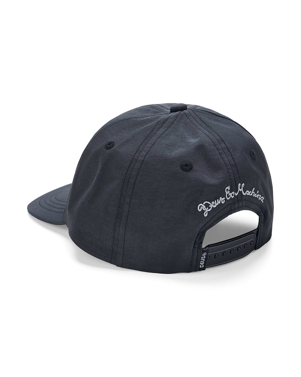 Hats | Deus Ex Machina | Shield Nylon Cap - Black – Deus Ex Machina ...