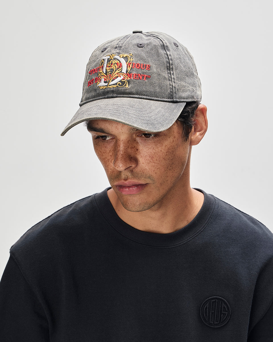 Hats | Deus Ex Machina | Decorative Cap - Anthracite – Deus Ex Machina ...