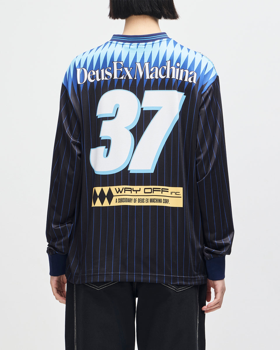 Moto Jerseys | Deus Ex Machina | Arrii Moto Jersey - Pageant Blue ...