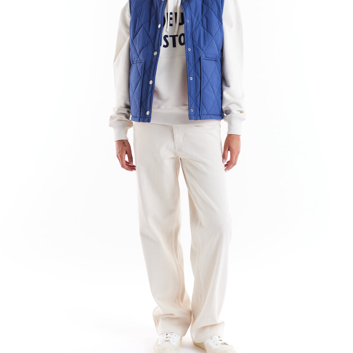 Womens Jackets | Deus Ex Machina | Shakedown Vest Mechanic Blue – Deus ...