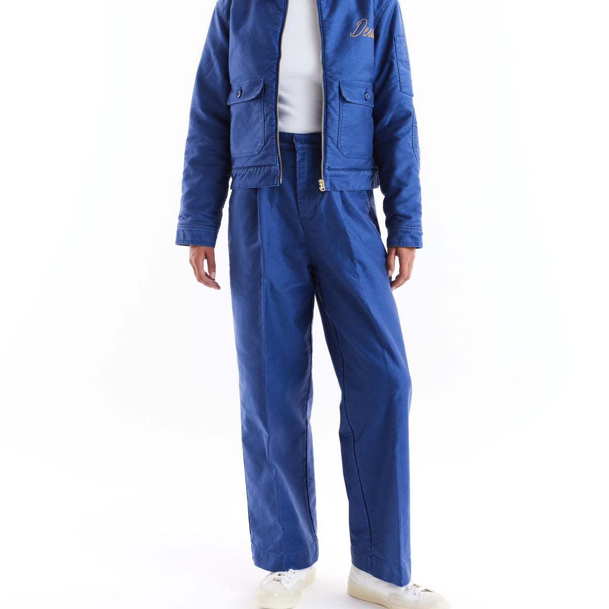 Womens Jackets | Deus Ex Machina | Hep Cat Jacket Mechanic Blue – Deus ...