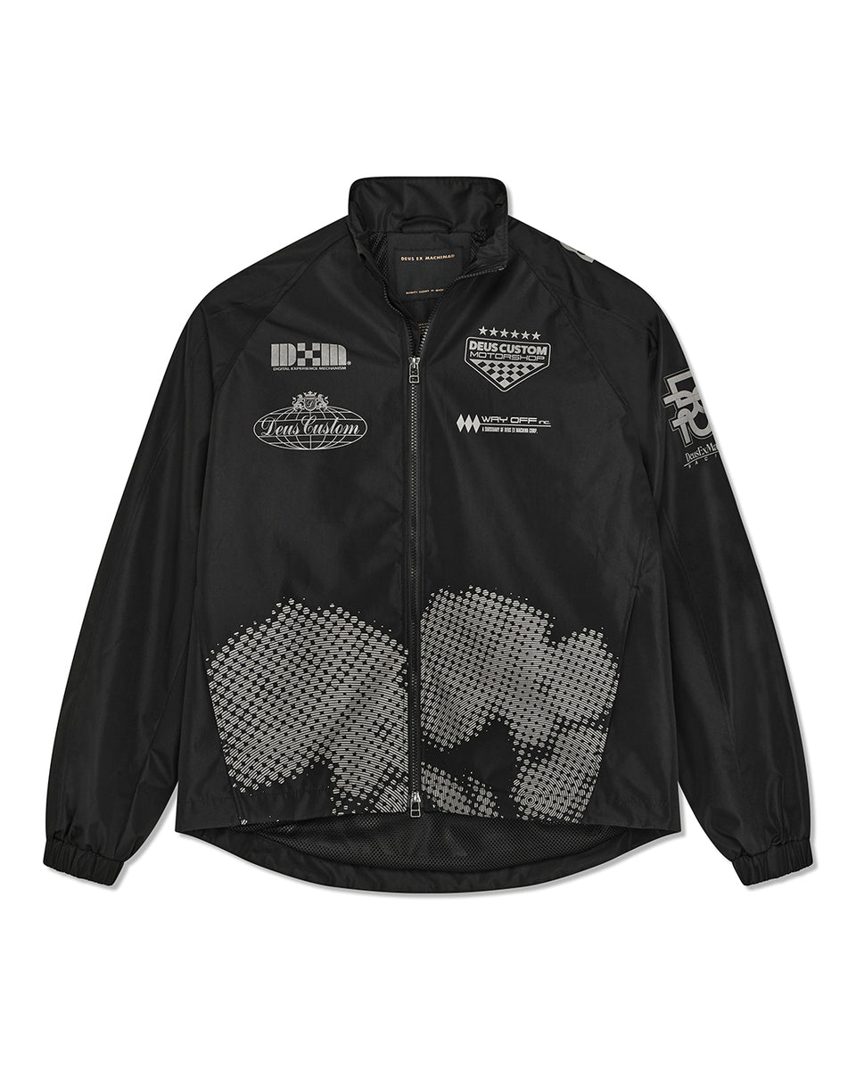 Womens Jackets | Deus Ex Machina | Memorial Day Run Jacket - Black ...