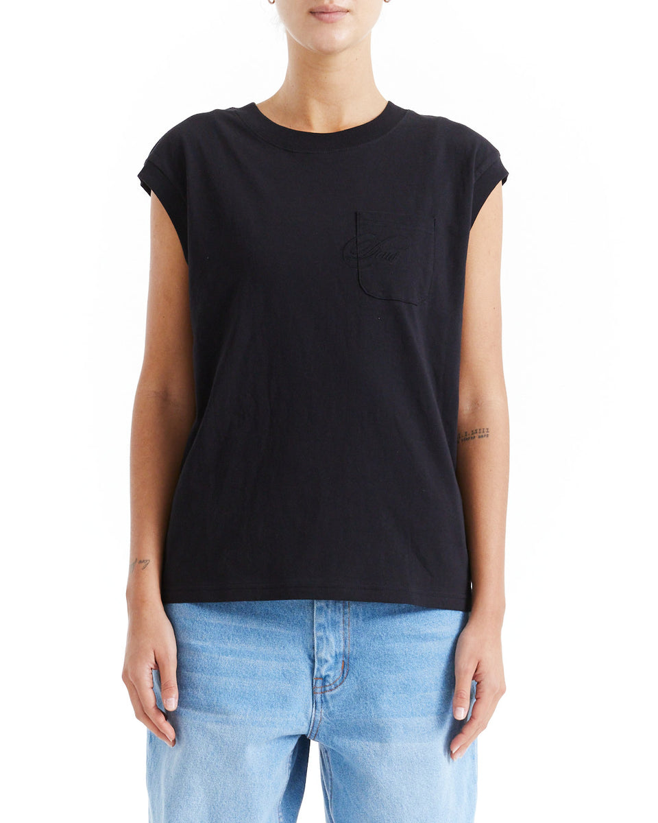 Tees | Deus Ex Machina | Launderland Tank - Black Beauty – Deus Ex ...