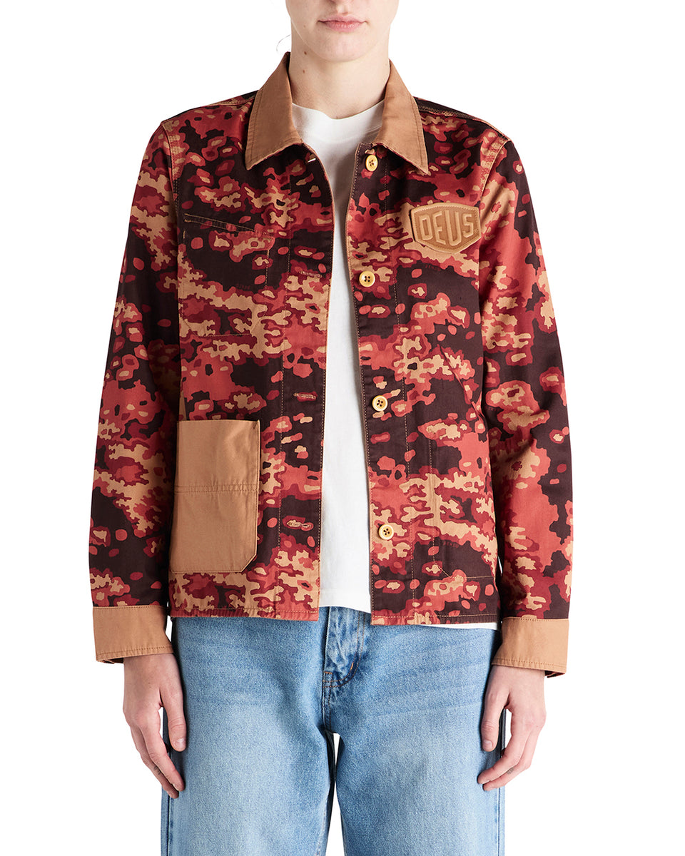 Jackets | Deus Ex Machina | Cornelius Jacket - Redwood – Deus Ex ...