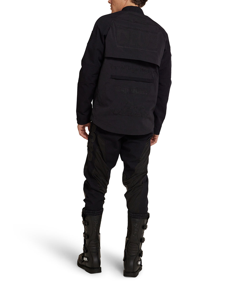 Jackets | Deus Ex Machina | Off Road Cordura Jacket Black – Deus Ex ...