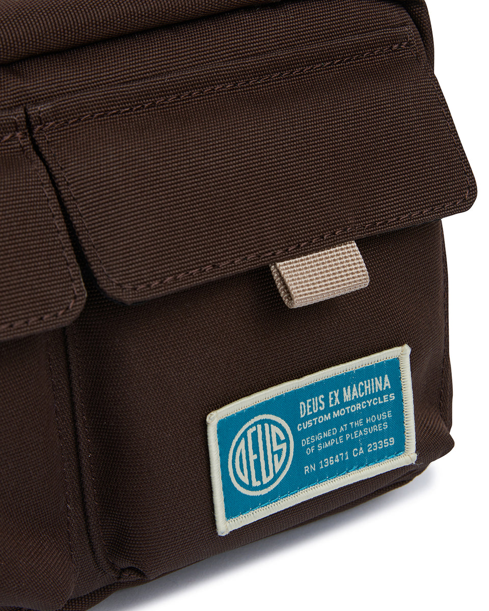 Luggage & Bags | Deus Ex Machina | Utility Pack - Brown – Deus Ex ...