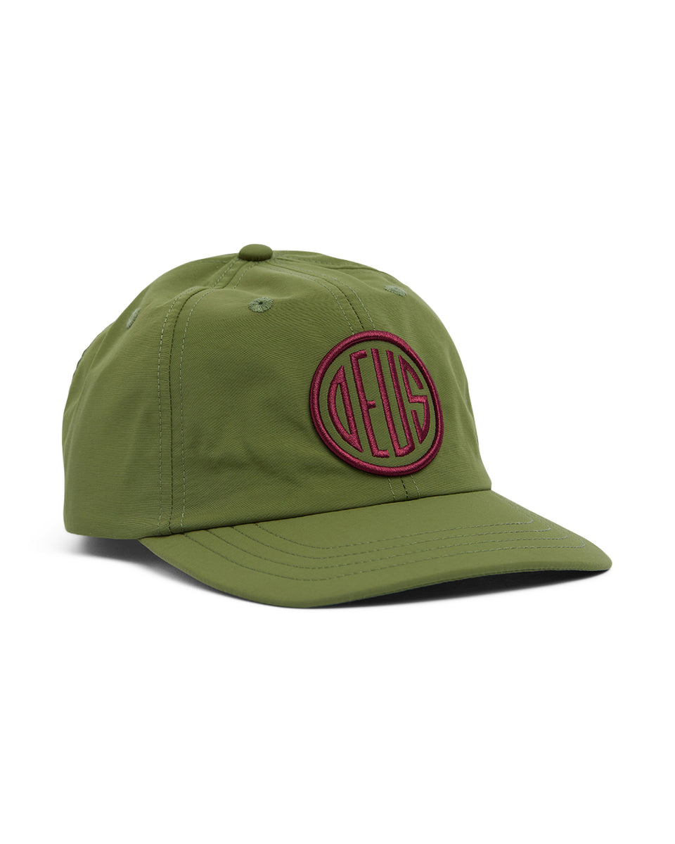 Hats | Deus Ex Machina | Pill Logo Cap - Pine – Deus Ex Machina Australia