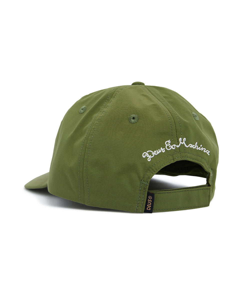 Hats | Deus Ex Machina | Pill Logo Cap - Pine – Deus Ex Machina Australia
