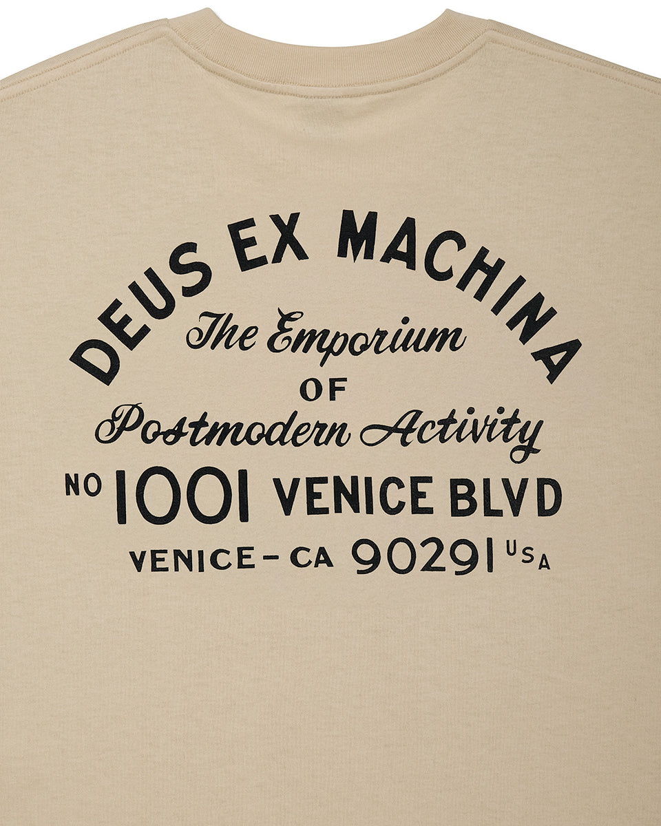 Tees | Deus Ex Machina | Fast Lodge Tee - Seedpearl – Deus Ex Machina ...