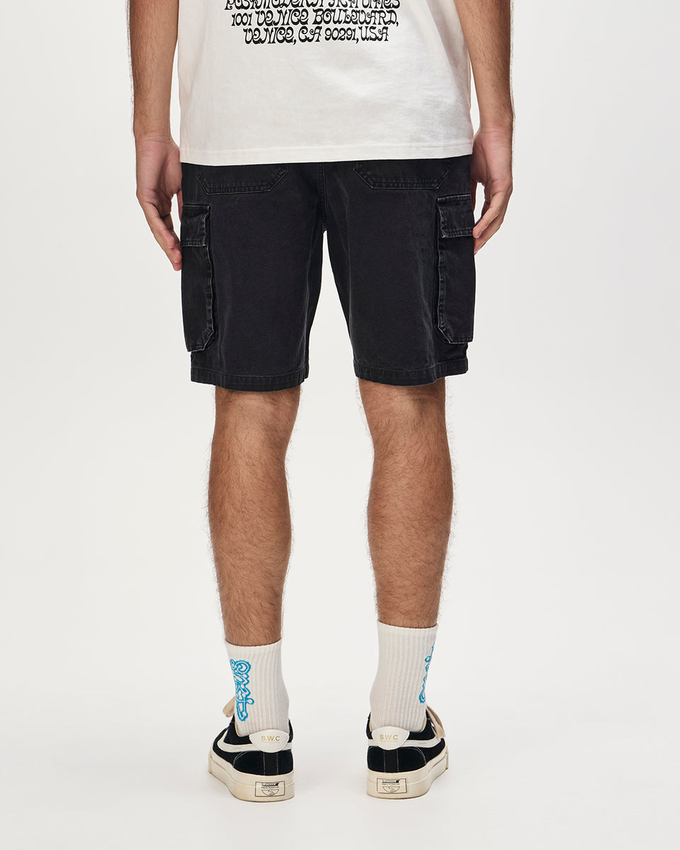 Shorts | Deus Ex Machina | Burly Cargo Short - Anthracite – Deus Ex ...