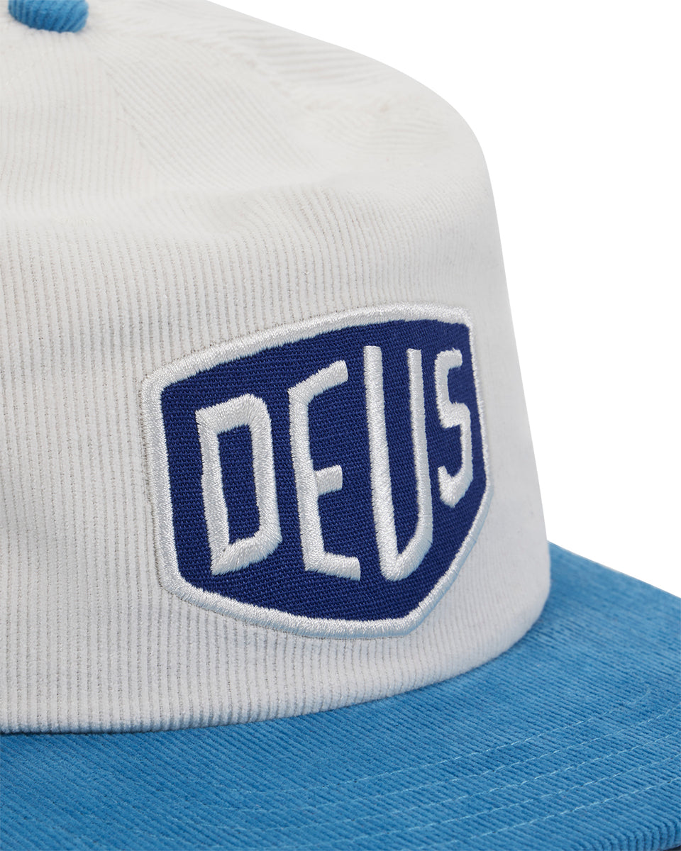 Hats | Deus Ex Machina | Shield Cord Cap - Wave Ride Blue – Deus Ex ...