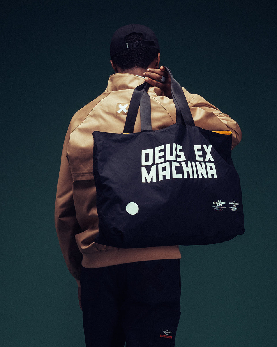 Luggage & Bags | Deus Ex Machina | Mini Reversible Tote Bag Black ...
