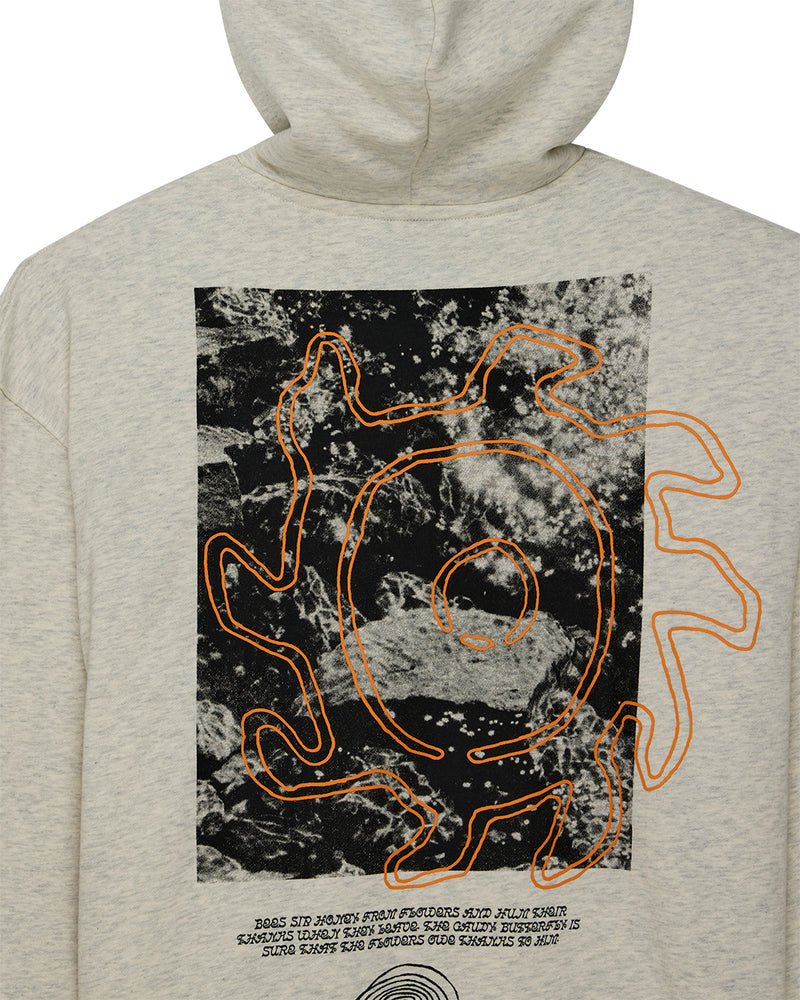 Fleece | Deus Ex Machina | Migration Hoodie - Light Grey Marle – Deus ...
