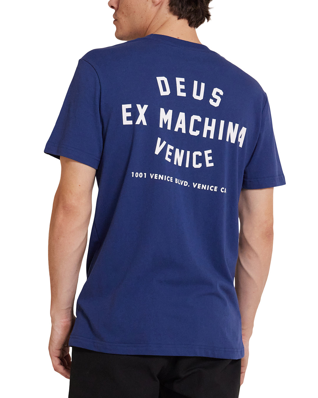 Tees | Deus Ex Machina | Venice Skull - Mechanic Blue – Deus Ex Machina ...