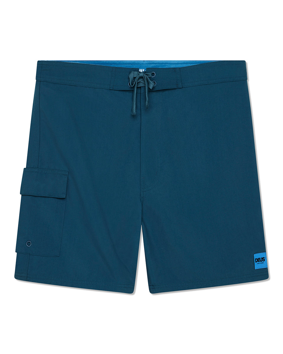 Shorts | Deus Ex Machina | Pocket Boardshort - Legion Blue – Deus Ex ...