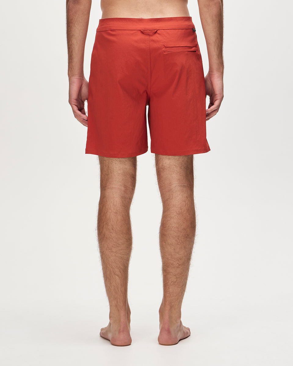Shorts | Deus Ex Machina | Ricos Boardshort - Terracotta – Deus Ex ...