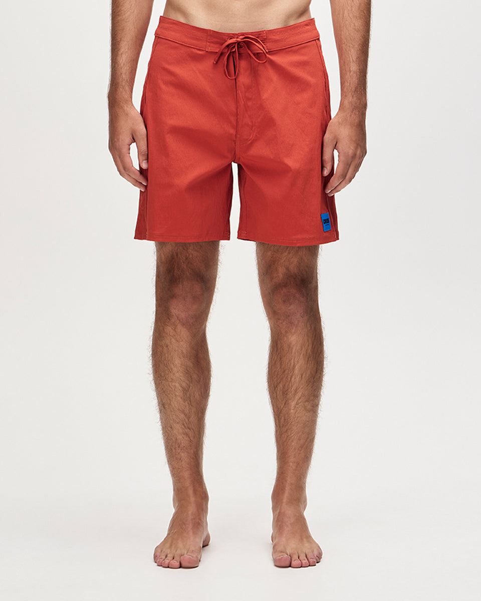 Shorts | Deus Ex Machina | Ricos Boardshort - Terracotta – Deus Ex ...