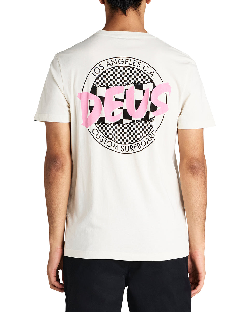 Tees | Deus Ex Machina | Gonz Tee - Vintage White – Deus Ex Machina ...