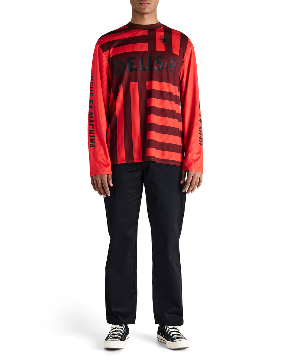 Jerseys | Deus Ex Machina | Blackout Moto Jersey - Orange – Deus Ex ...