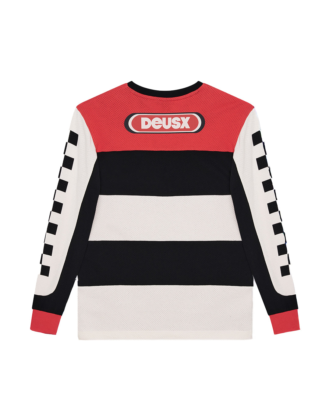 Vilander Moto Jersey - Valiant Red Combo – Deus Ex Machina Australia