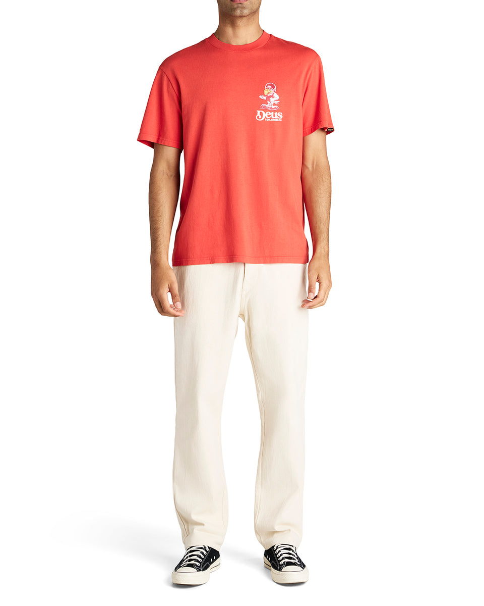 Tees | Deus Ex Machina | Raptor Tee - Tangerine Tango – Deus Ex Machina ...