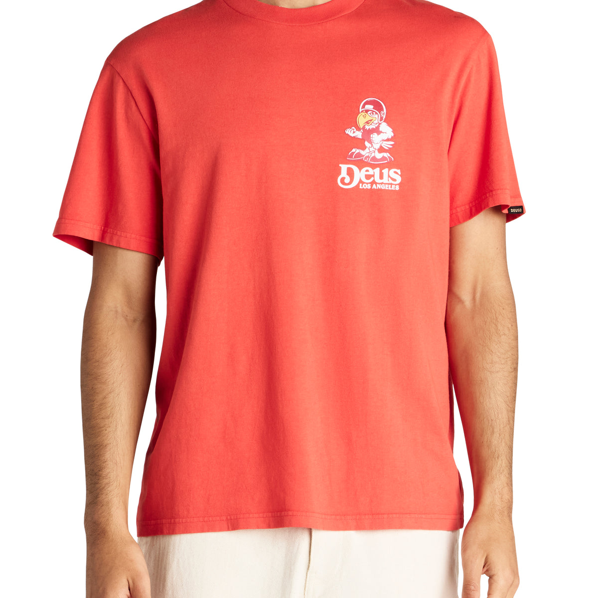 Tees | Deus Ex Machina | Raptor Tee - Tangerine Tango – Deus Ex Machina ...