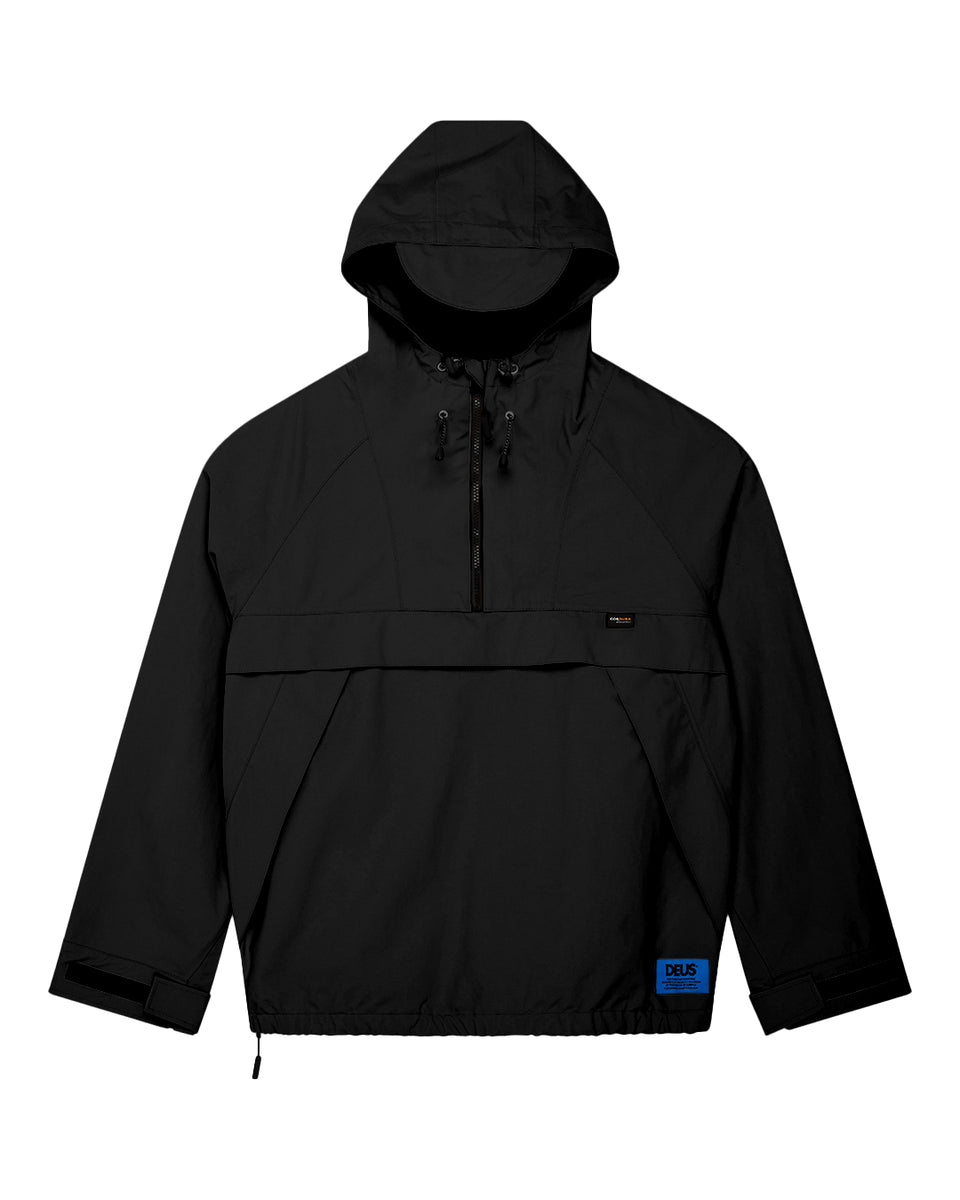 Jackets | Deus Ex Machina | Riptide Smock Jacket - Black – Deus Ex ...