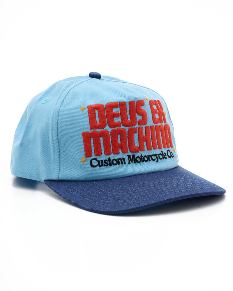 Hats | Deus Ex Machina | Drop Down Cap - Sky Blue – Deus Ex Machina ...
