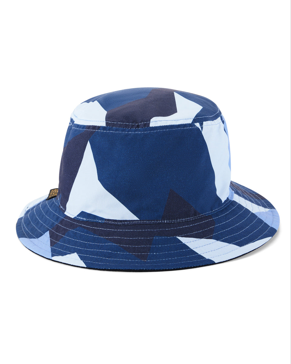Hats | Deus Ex Machina | Cana Reversible Bucket - Legion Blue Camo ...