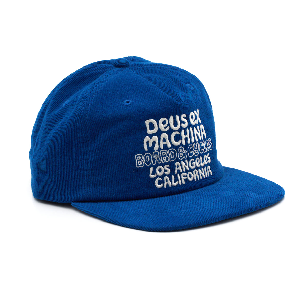 Hats | Deus Ex Machina | Squeak Cord Cap - Bright Cobalt – Deus Ex ...