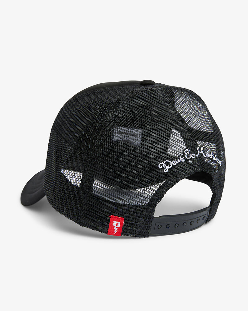 Hats | Deus Ex Machina | Baylands Trucker Black-White – Deus Ex Machina ...