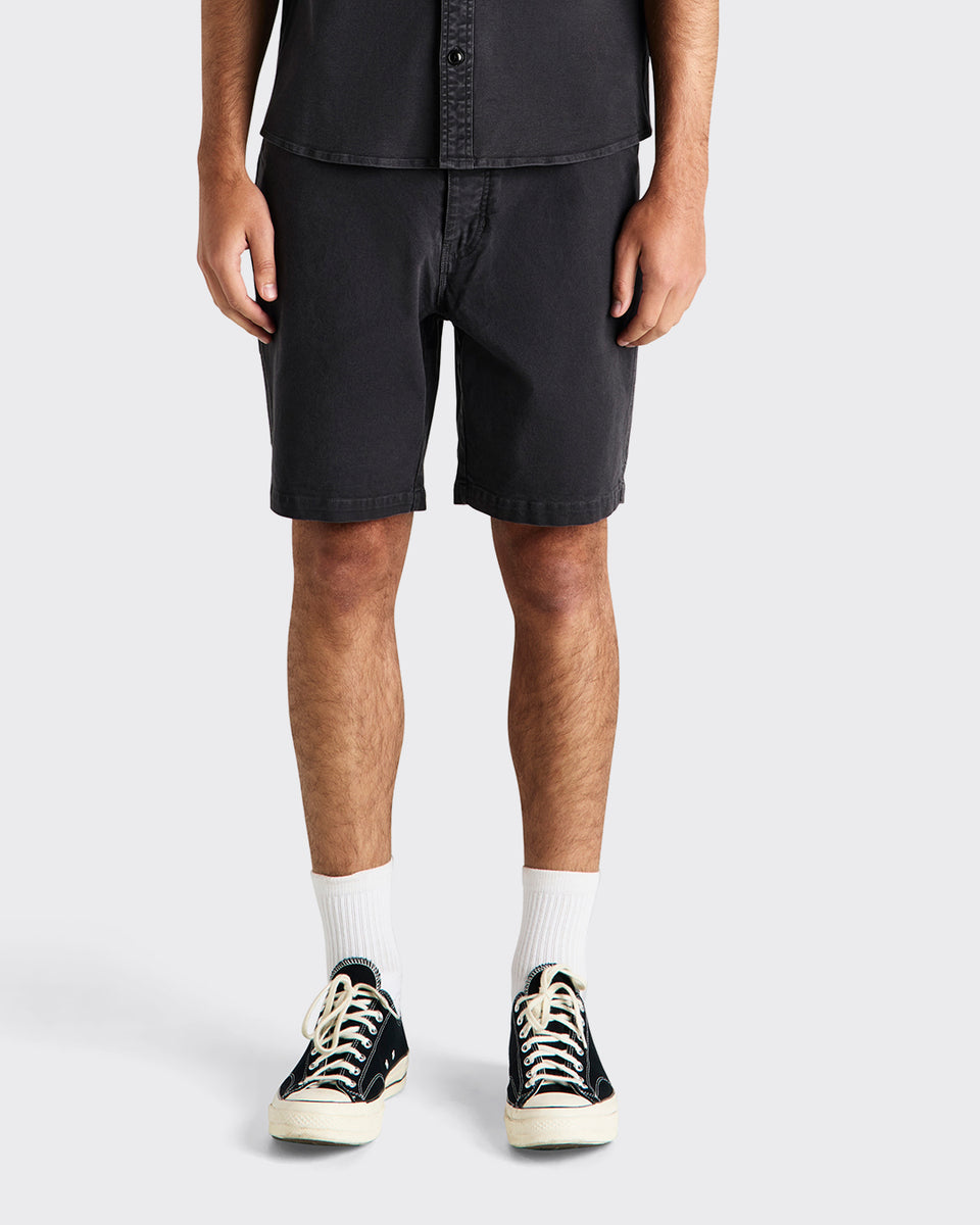 Shorts | Deus Ex Machina | Big Fella Overdye Short - Anthracite – Deus ...