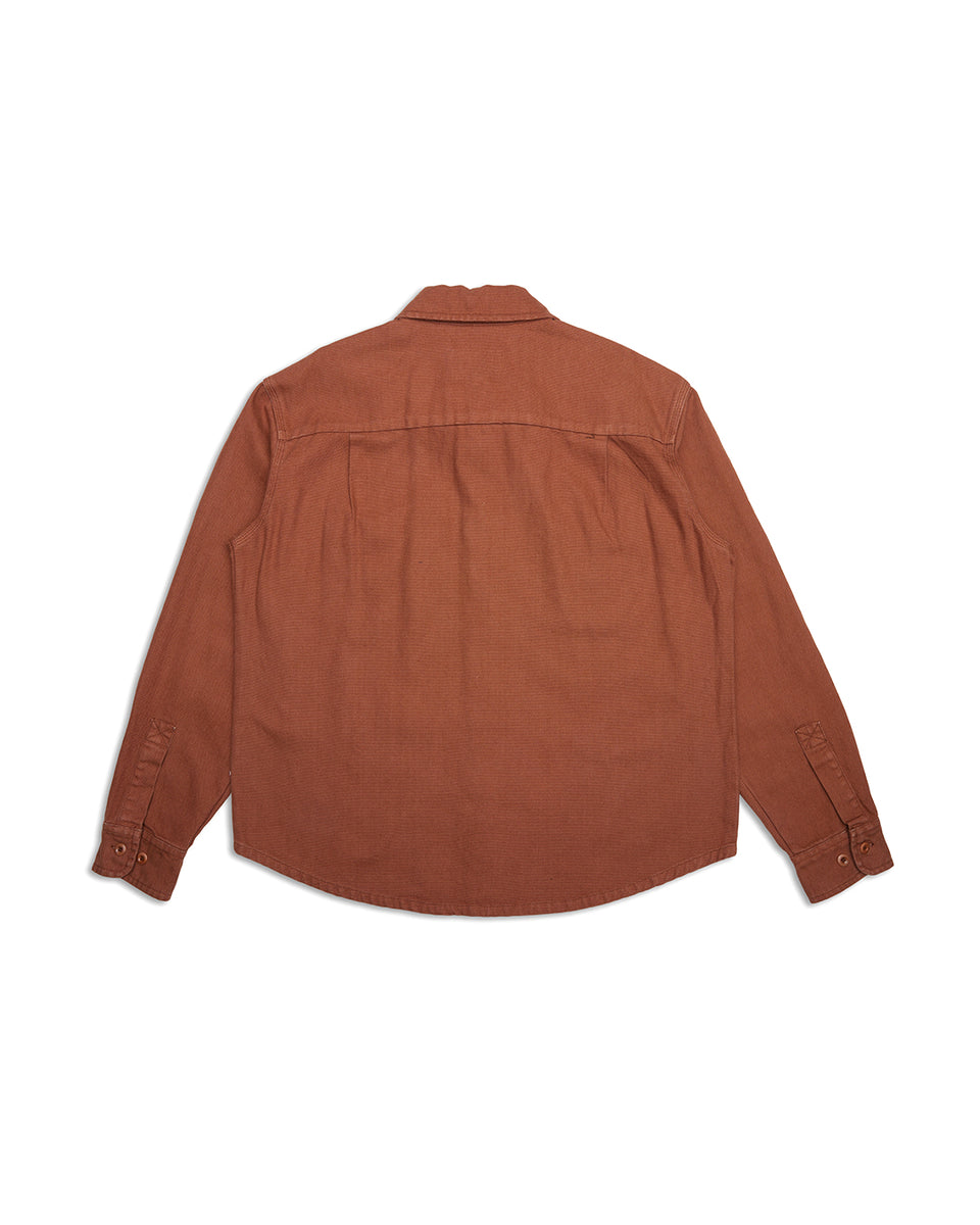 Shirts | Deus Ex Machina | Too Busy Canvas Shirt Toffee Brown – Deus Ex ...