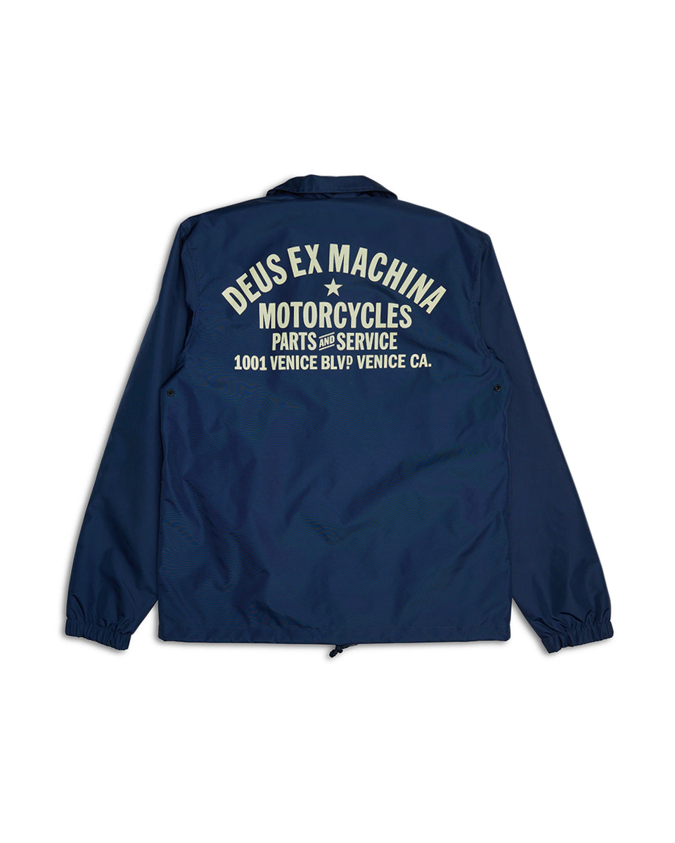 Jackets | Deus Ex Machina | Venice Coach Navy – Deus Ex Machina Australia