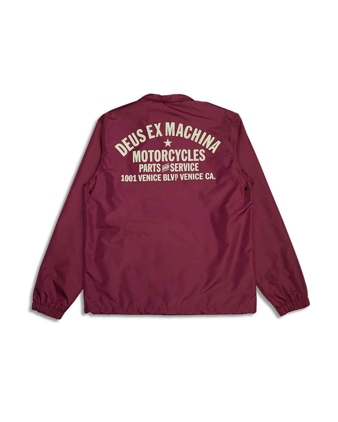 Jackets | Deus Ex Machina | Venice Coach - Rhodo – Deus Ex Machina ...
