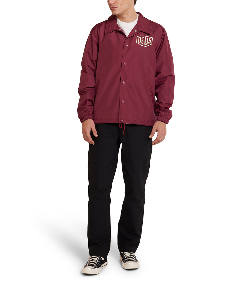Jackets | Deus Ex Machina | Venice Coach - Rhodo – Deus Ex Machina ...