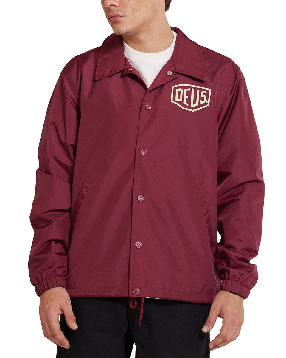 Jackets | Deus Ex Machina | Venice Coach - Rhodo – Deus Ex Machina ...