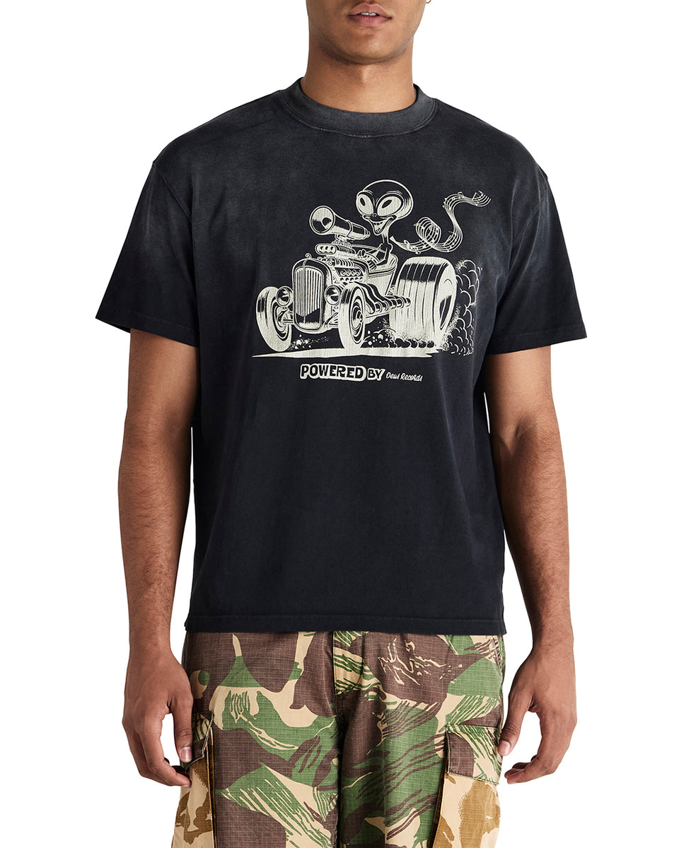 Tees | Deus Ex Machina | Celestial Rod Tee - Anthracite – Deus Ex ...