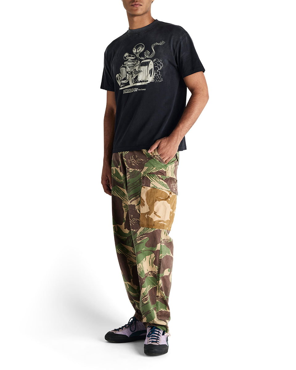 Tees | Deus Ex Machina | Celestial Rod Tee - Anthracite – Deus Ex ...