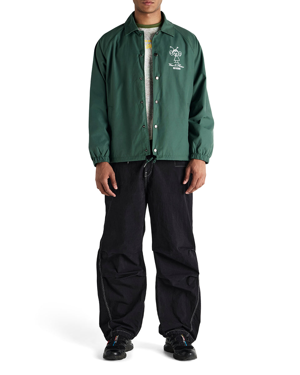 Jackets | Deus Ex Machina | Sensory Overload Coach - Dark Forest – Deus ...