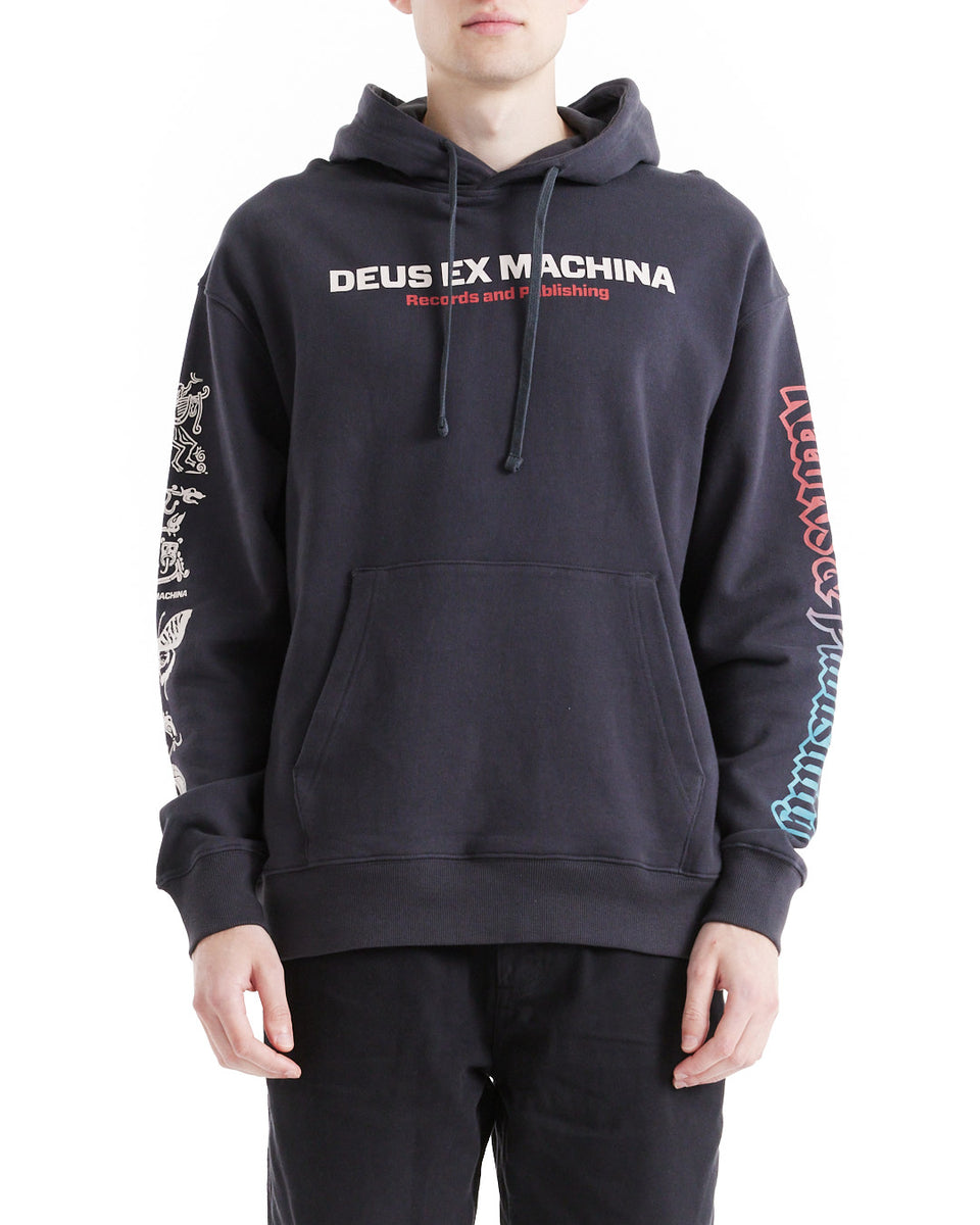 Divine Sparks Hoodie - Anthracite – Deus Ex Machina Australia