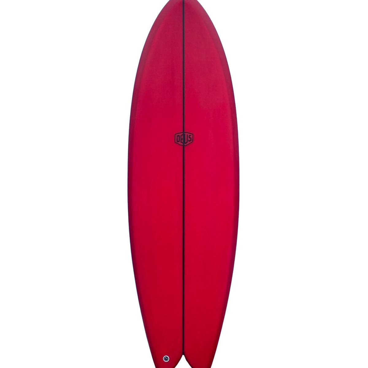 5'8 Quad Deep Red – Deus Ex Machina Australia