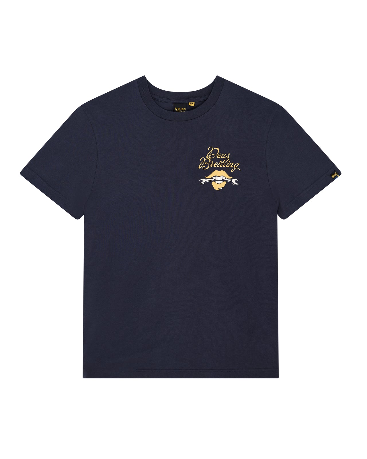 Tee | Deus Ex Machina | Meander T-Shirt Navy – Deus Ex Machina Australia